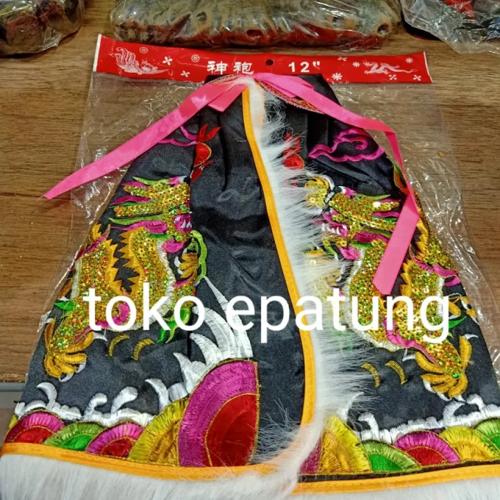 baju patung dewa naga hitam - 12 inch | Lazada Indonesia