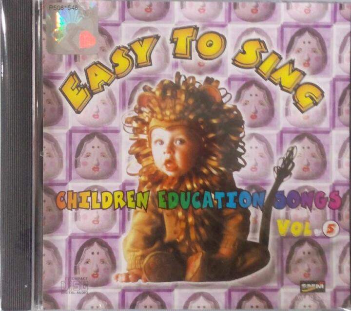 Children Education Songs Easy To Sing Vol.5 CD | Lazada