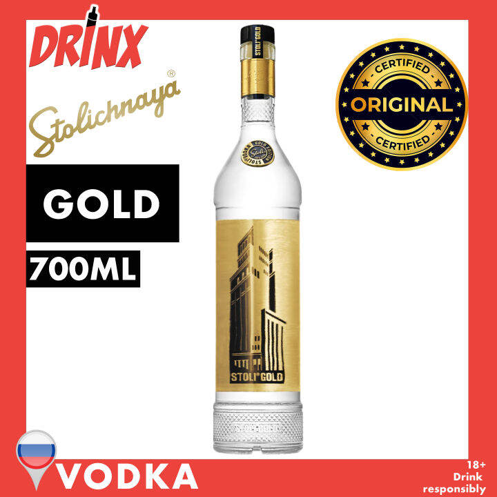Stolichnaya Gold 700ml | Lazada PH