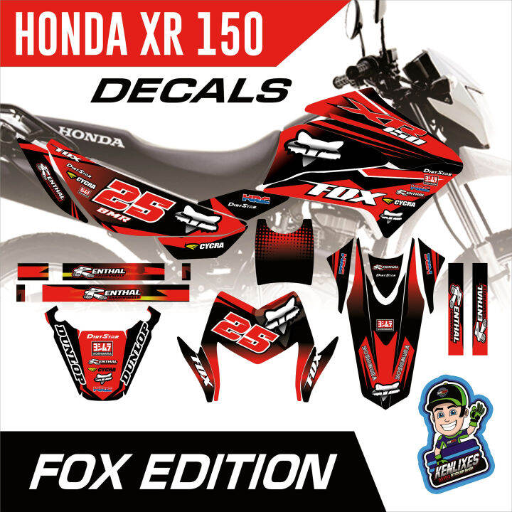 Honda XR 150L Full Decal Sticker Set | Lazada PH