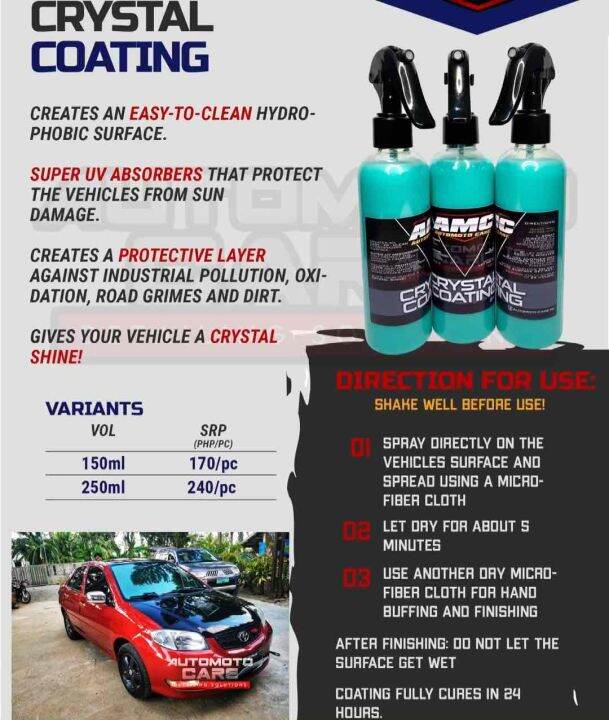 AMC Crystal Coating | Lazada PH