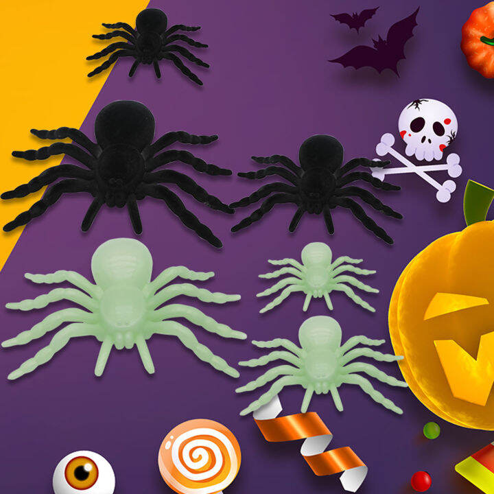 Simulation Spider Decorations Themed Party Spider Prop Creepy Halloween ...