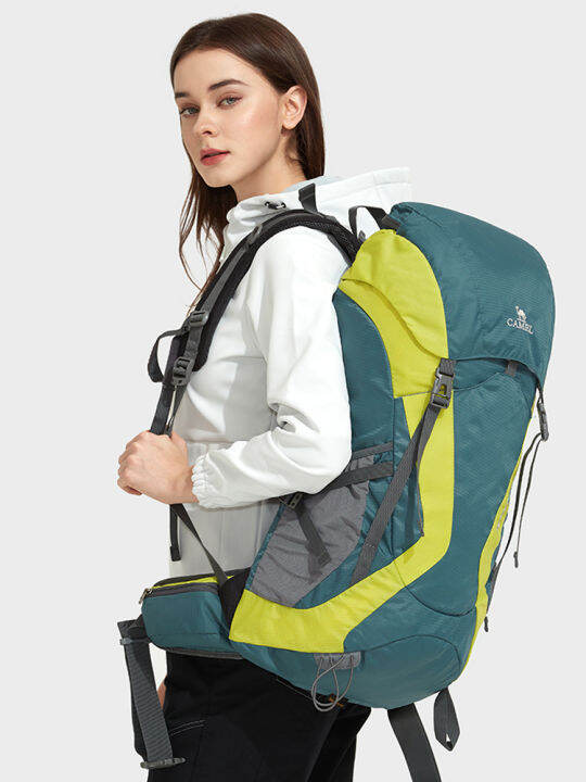 CAMELCROWN กระเป๋าเดินทาง,กระเป๋าเป้สะพายหลังกันน้ำสำหรับปีนเขากลางแจ้ง50L | Lazada.co.th