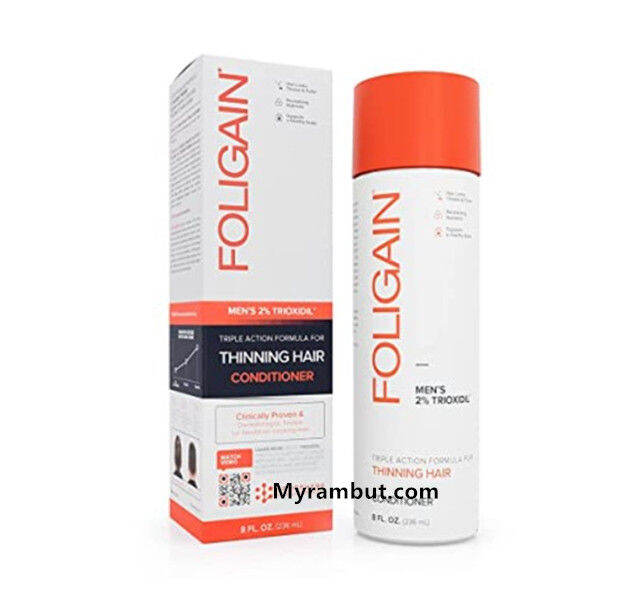 FOLIGAIN® Triple Action Conditioner for Thinning Hair for Men with 2% ...