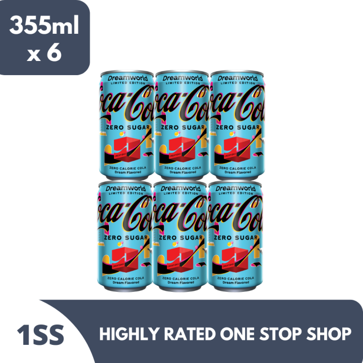 Coca-Cola Dreamworld Zero Sugar 355ml x 6 | Lazada PH