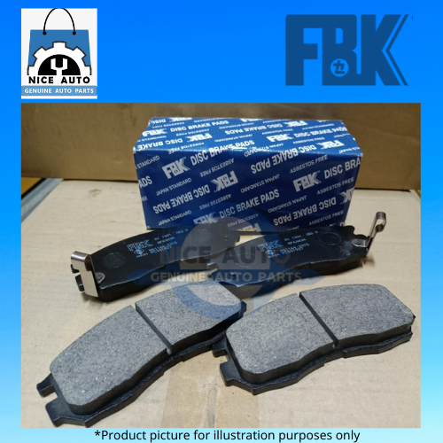 PROTON GEN2 / PERSONA / SATRIA NEO FRONT BRAKE PAD - BRAND FBK (1SET =4PCS) | Lazada
