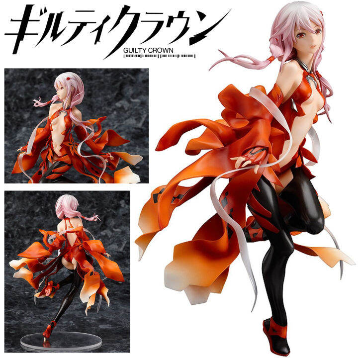 Model โมเดล Figure ฟิกเกอร์ จากการ์ตูนเรื่อง Guilty Crown ปฏิวัติหัตถ์ราชัน Inori Yuzuriha อิโน ...