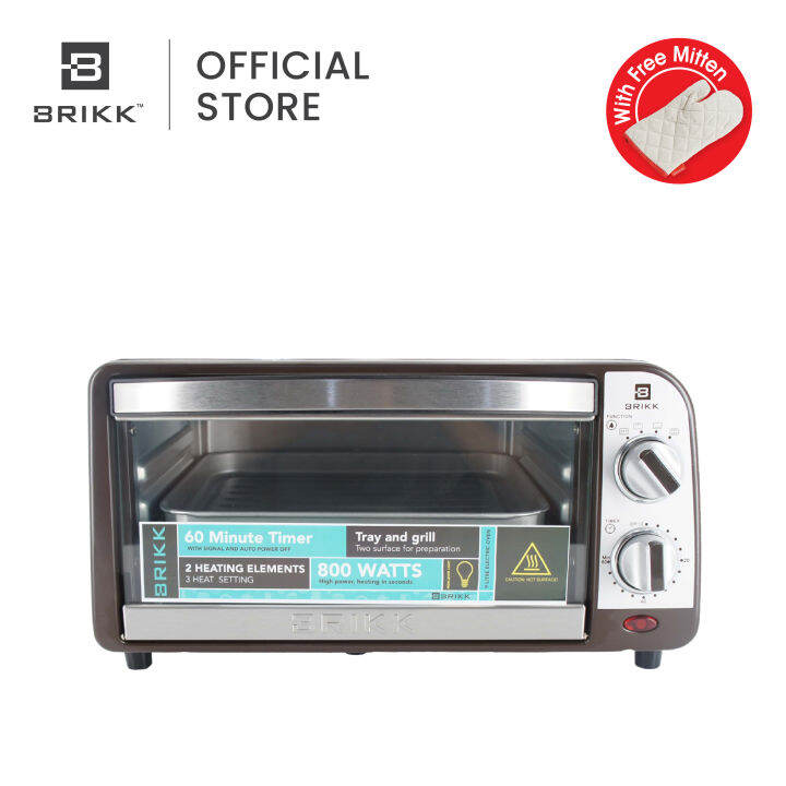 BRIKK 9L Oven Toaster | Lazada PH