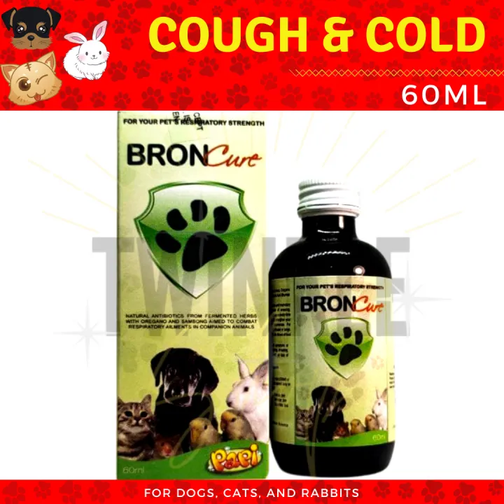 Papi Broncure for Cough and Colds of all pets ♥ 60mL ♥ | Lazada PH
