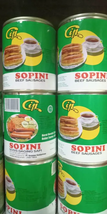 Sopini Sosis Kaleng kasan 325 gram yolins | Lazada Indonesia
