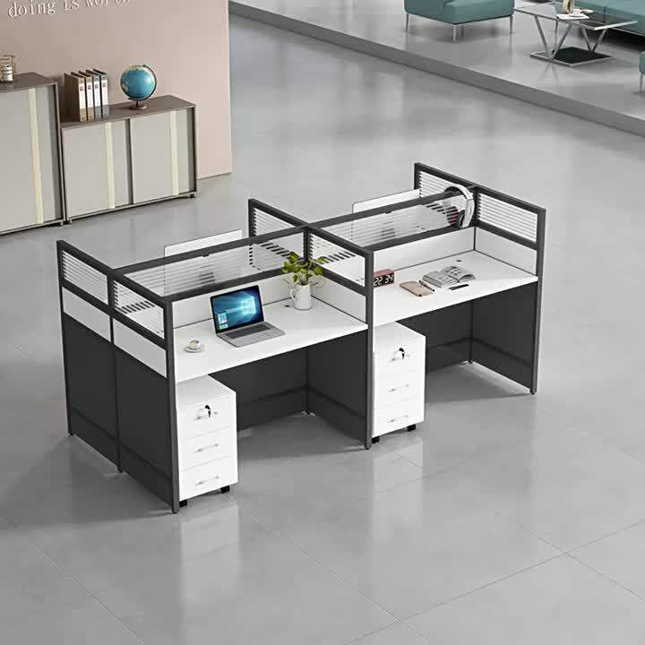 Spot parcel post Staff Desk Partition Baffle Card Holder Light Luxury ...
