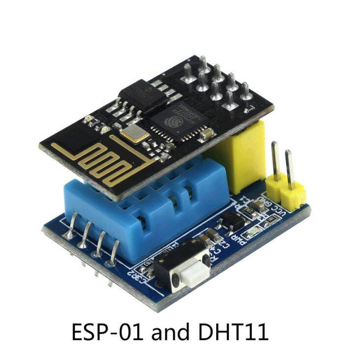 Module Cảm Biến Nhiệt Độ Và Độ Ẩm Cho ESP8266 V1 ( ESP-01S) DHT11 (có kèm ESP8266) | Lazada.vn