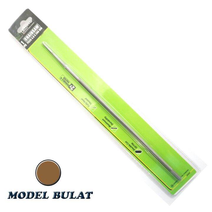 Kikir Mesin Chain Saw 4.8 x 200 MM Tekiro Kikir Gergaji Model Bundar ...