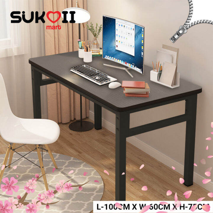 SKOI 100cm Computer Table Minimalist Design Large Ergonomic Student ...