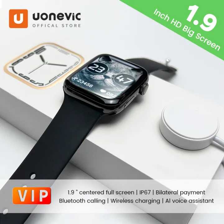 Uonevic New 2022 Smart Watch IWO Premium Series 7 Bluetooth Call Heart ...