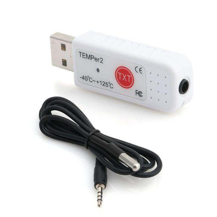 PC TEMPER2 Sensor USB Thermometer Hygrometer Temperature Data Logger ...