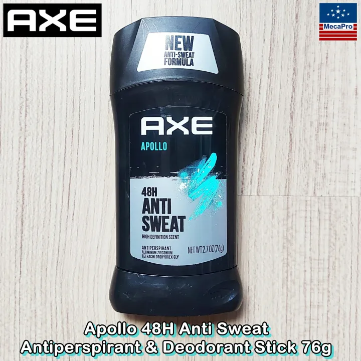 AXE® Apollo Men Fresh 48H Aluminum-Free Antiperspirant & Deodorant Stick 76g ผลิตภัณฑ์ระงับ ...