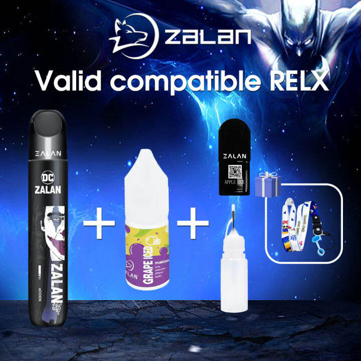 Zalan vaper set zalan infinite device + lanyard + zalan juice + zalan ...