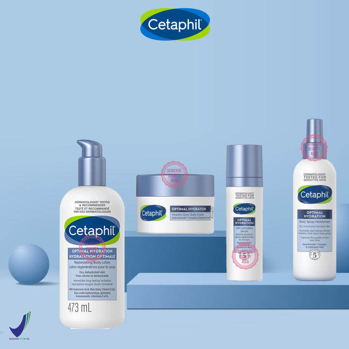 CETAPHIL Optimal Hydration - Healthy Glow Daily Cream | 48 Hour Active ...