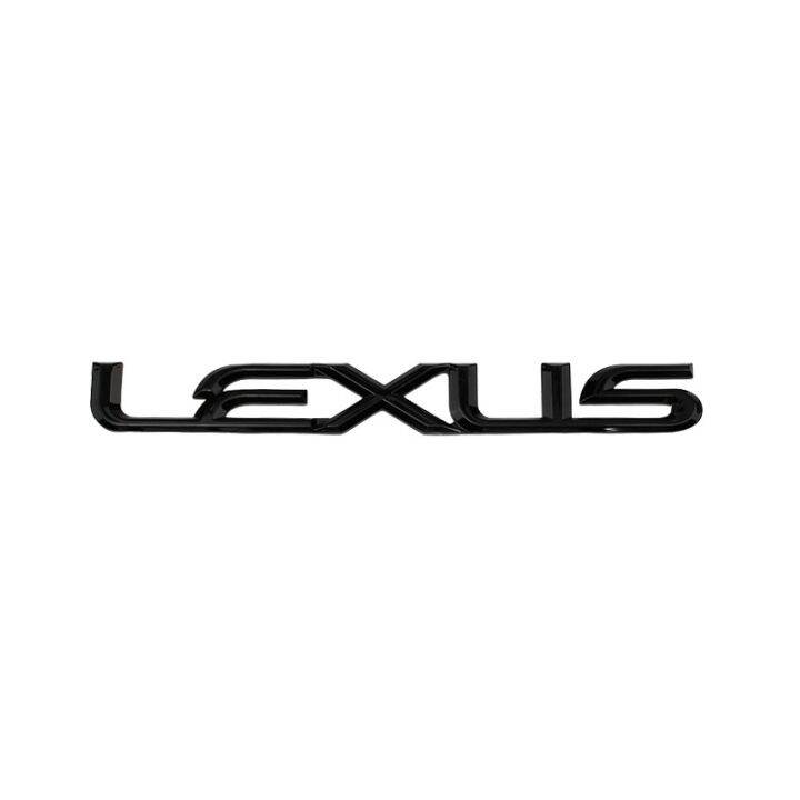 For Lexus letter logo Rear trunk emblem Car body sticker Displacement ...