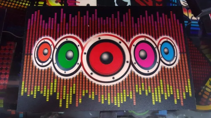 LED Light Up Sound Activated LED Tshirt (Boombox Design) | Lazada PH