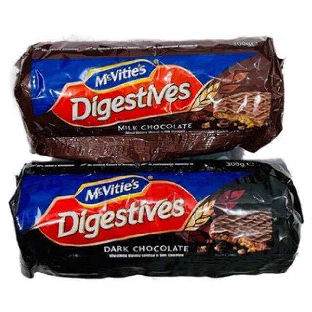 McVities Digestive Milk Chocolate Dark Chocolate 300G | Lazada PH