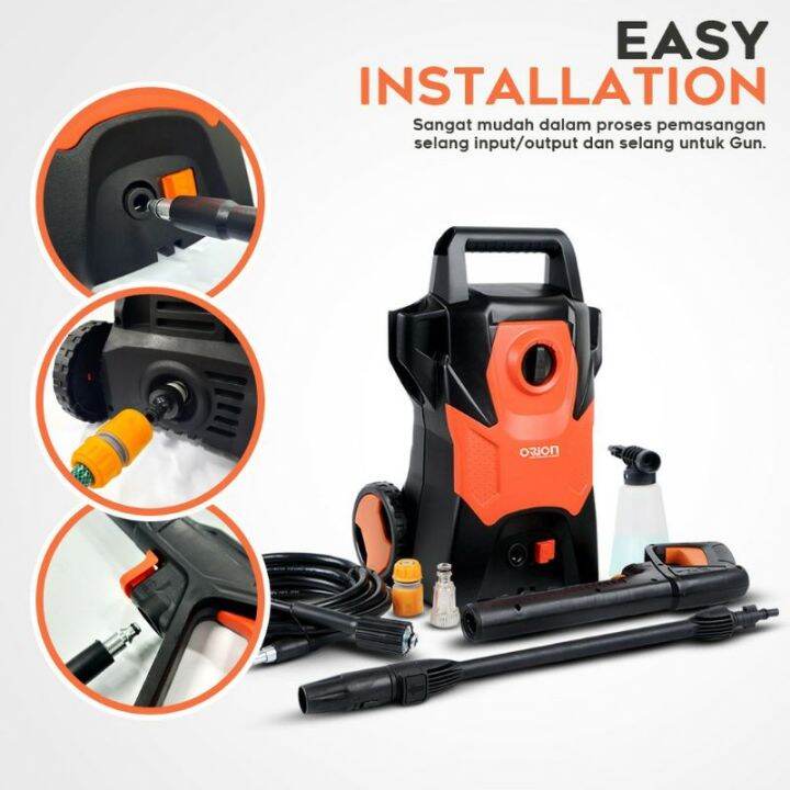 Mesin Jet Cleaner Orion SUPERJET 100 - Steam Alat Cuci Mobil dan Motor - Steem High Pressure Jet ...