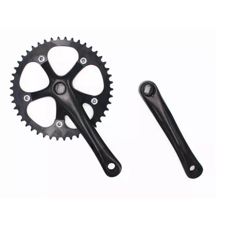 Bicycle Single Speed Crankset For Fixie 48T 52T Square hole Road Crank Set | Lazada PH