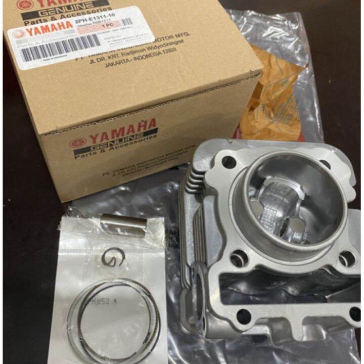BORING BLOCK SEHER BLOCK MESIN BLOCK PISTON SET ASSY YAMAHA MIO 125 MIO ...