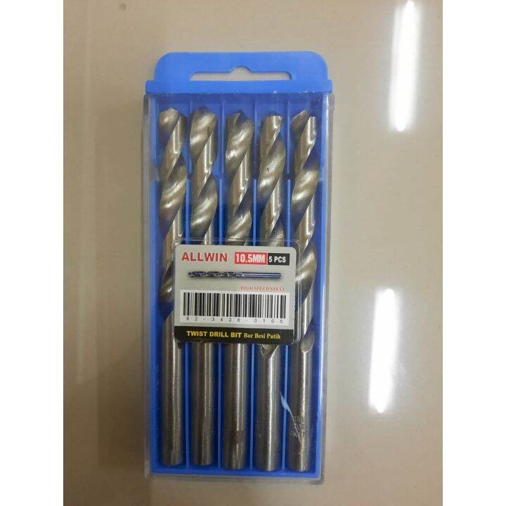 Mata Bor Besi Allwin Putih 10.5mm 10.5 mm | Lazada Indonesia