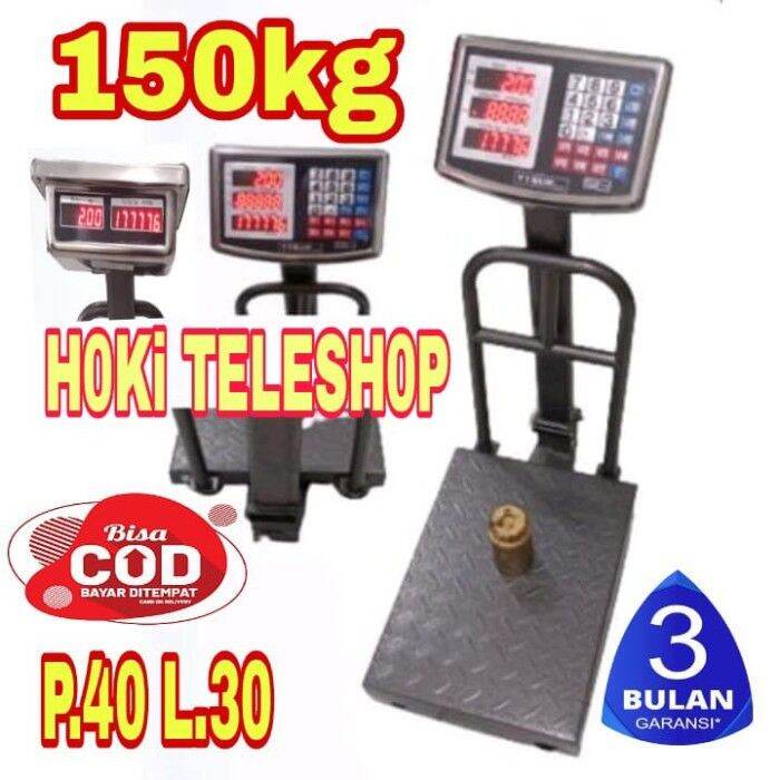 timbangan digital 150kg lantai/timbangan beras/timbangan karungan ...