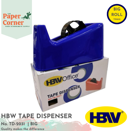 HBWoffice TAPE DISPENSER BIG-TD2031/ SMALL-TD2051 HEAVY DUTY DISPENSER ...