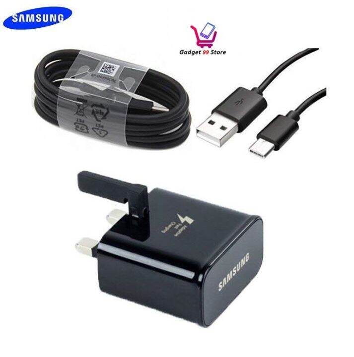 100% Original Samsung Adaptive Fast Charger Travel Adapter Plug 9V 1 ...
