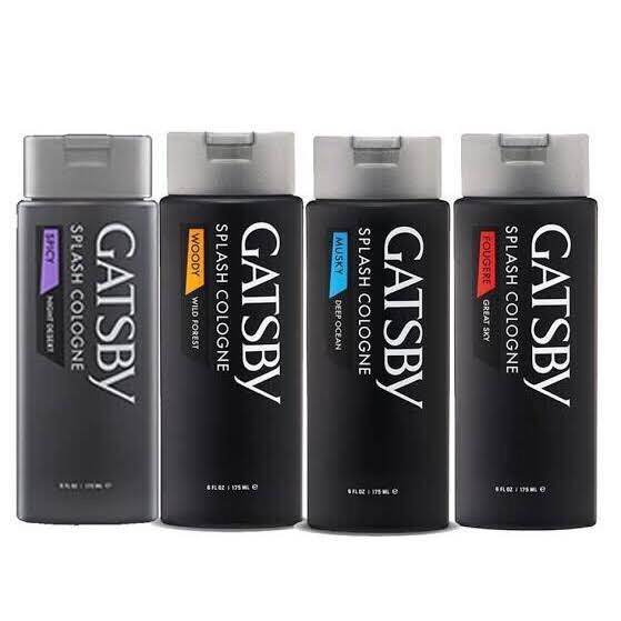 GATSBY Splash Cologne 175ml Deep Ocean/Wild Forest/Great Sky/Night ...