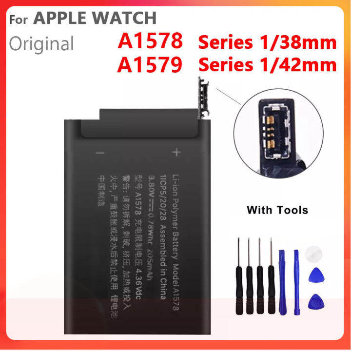 แบตเตอรี่ Apple watch Series 1 38mm A1578 Series1 38 มม. 42mm A1579 42มม. Original a1578 ...
