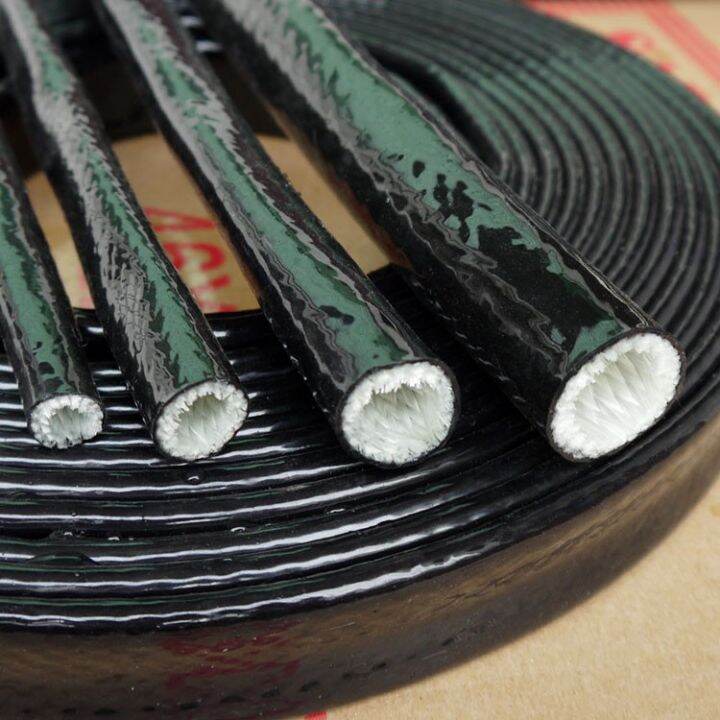 1Meter Thickening Fire Proof Tube 4mm~15mm Silicone Fiberglass Cable ...