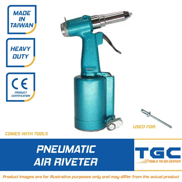 Heavy Duty Pneumatic Riveter Air Pop Rivet Hydraulic Gun Dispenser TGC ...