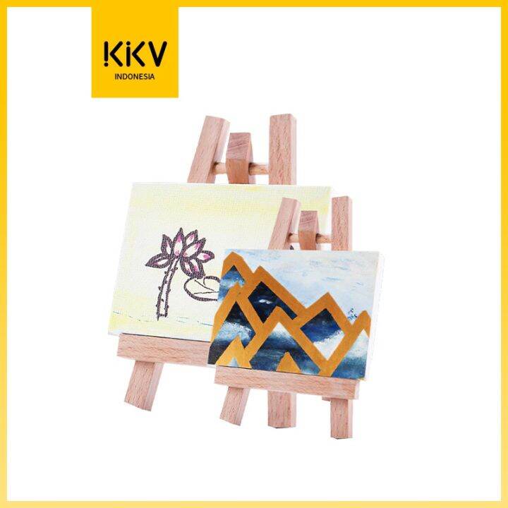 KKV-MontMarte·MEA0019 mini easel with canvas·15cm/8cm*10cm/Oil painting ...
