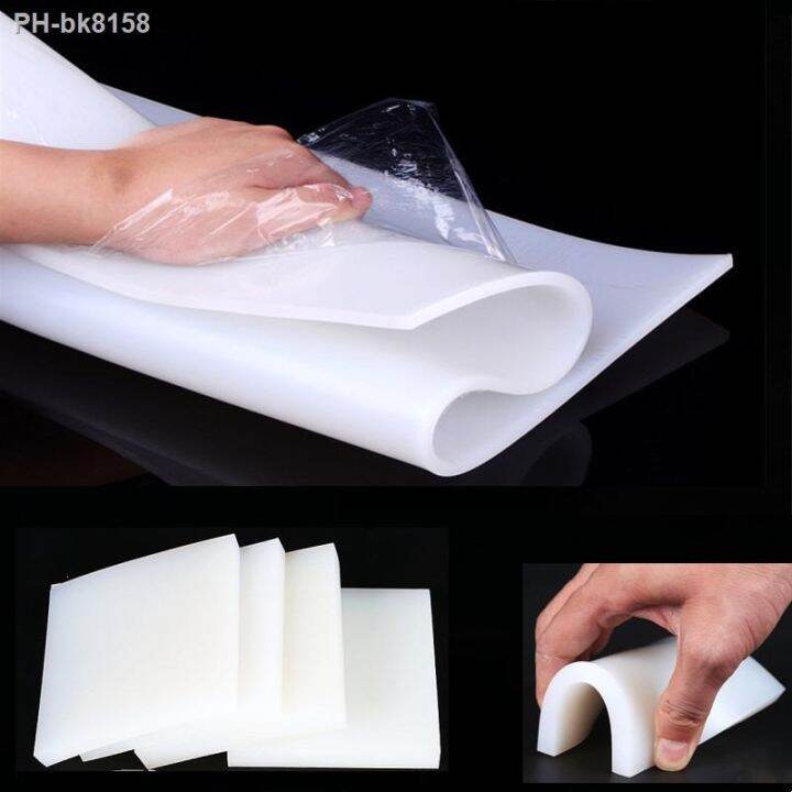 ∋ White Silicone Gasket Clear Mat Resin Pad 1mm 2mm 3mm High ...