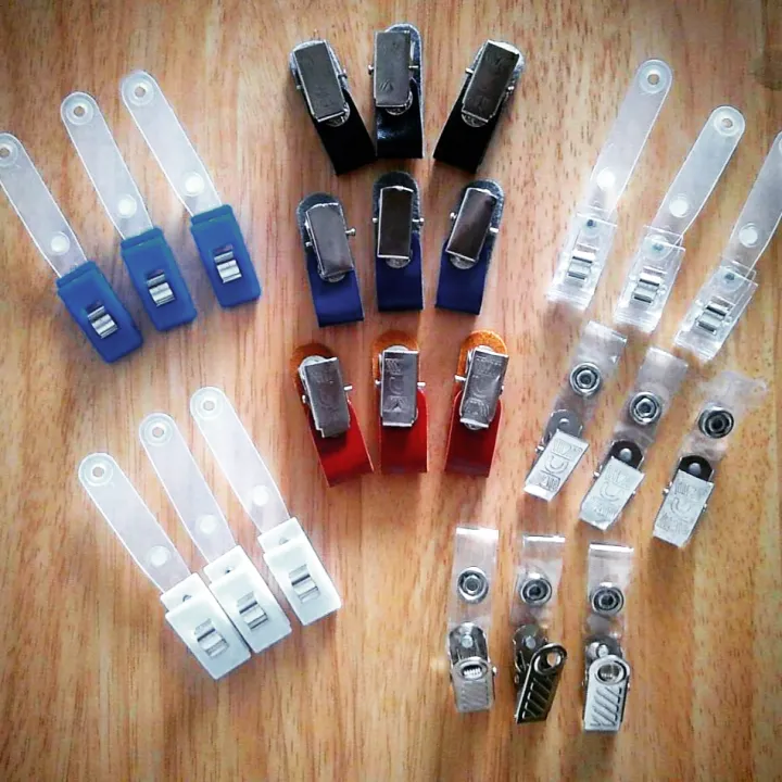 Jepitan Id Card-klip Jepit Id Card- Penjepit Name tag gantungan id card ...