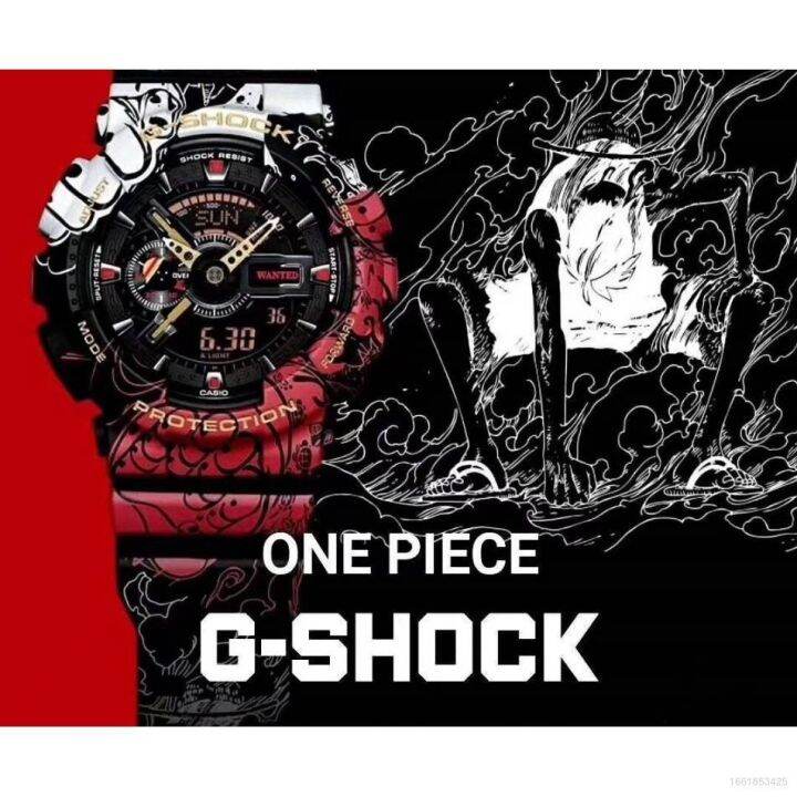 Comic Watch For Kids G-Shock Same Design One Piece Dragon Ball Z Joint ...