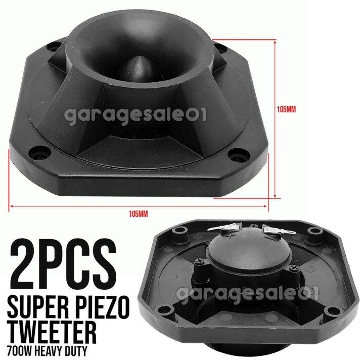 2PCS SUPER PIEZO TWEETER 500WATTS | Lazada PH