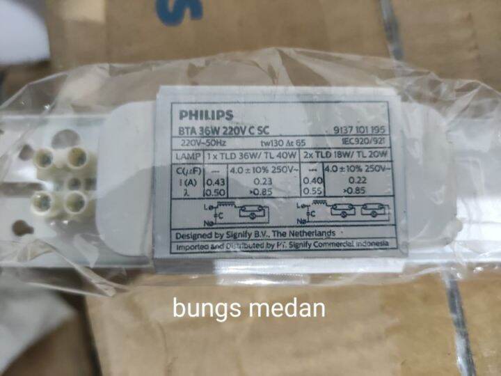 TRAFO TRAVO BTA 36W PHILIPS BALLAST LAMPU TL 36 WATT BTA36 40W 40 WATT | Lazada Indonesia