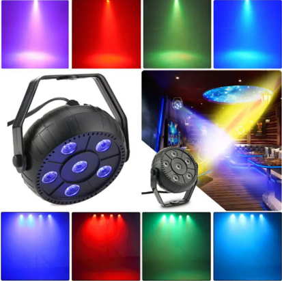 RGB 6 LED Mini Par Light Sound Active USB Type With Remote | Lazada PH