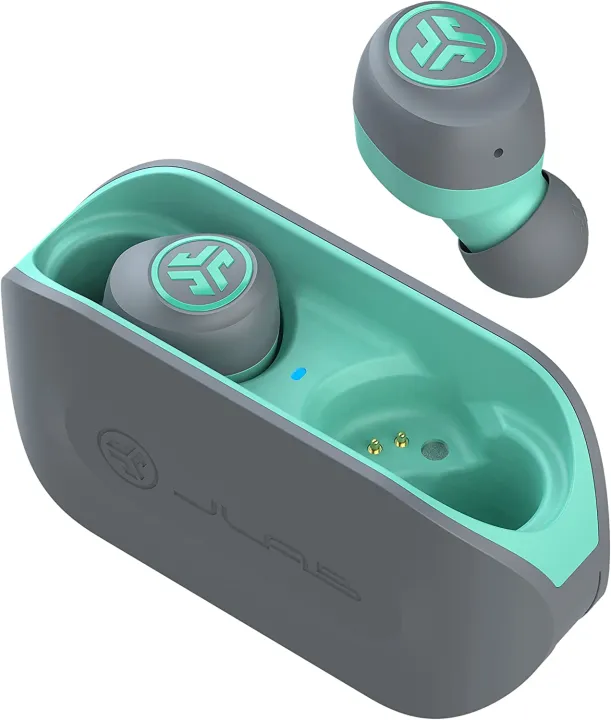 JLab Go Air True Wireless Bluetooth Earbuds + Charging Case | Dual ...