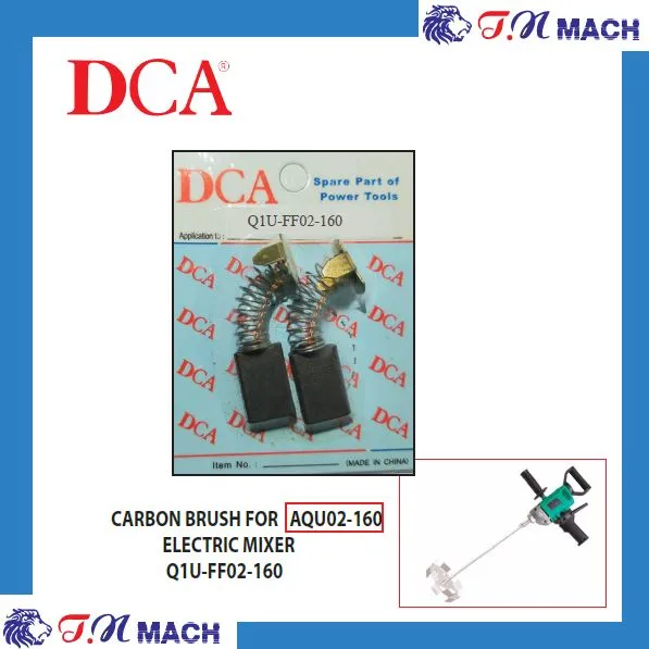 ORIGINAL DCA CARBON BRUSH FOR AQU02-160 (Q1U-FF02-160) | Lazada