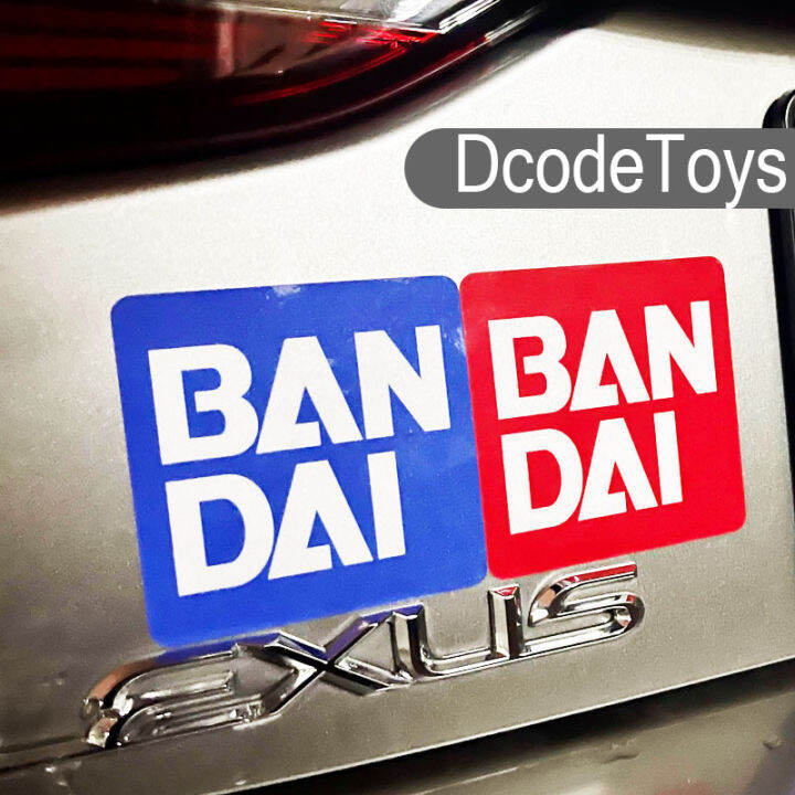 Bandai Logo Refraction Sticker - for Car Auto Motor - not bandai gundam ...