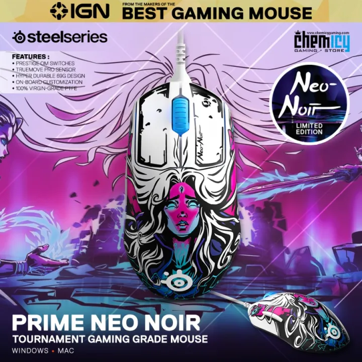 Steelseries Prime Neo Noir Edition Gaming Mouse | Lazada Indonesia