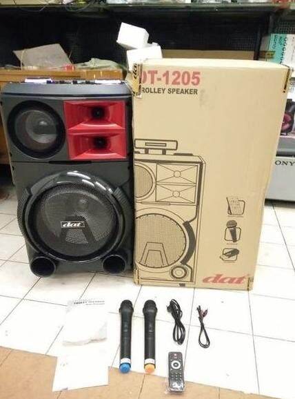 SPEAKER AKTIF 12 INCH PORTABLE DAT DT 1205 DT1205 12INCH | Lazada Indonesia