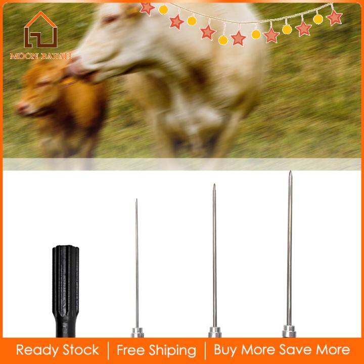 Moon BAYAH Livestock Trocars Cannula Three Purpose Trocars Sheep ...
